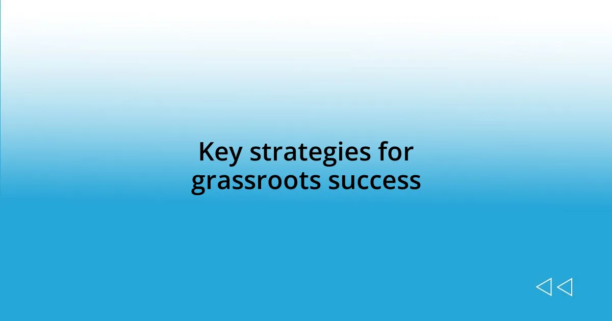 My thoughts on grassroots movements | 20 Trivia Questions & Answers